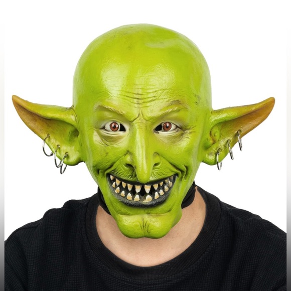 Costumes | Goblin Mask Scary Halloween Latex Full Head Realistic Masks ...